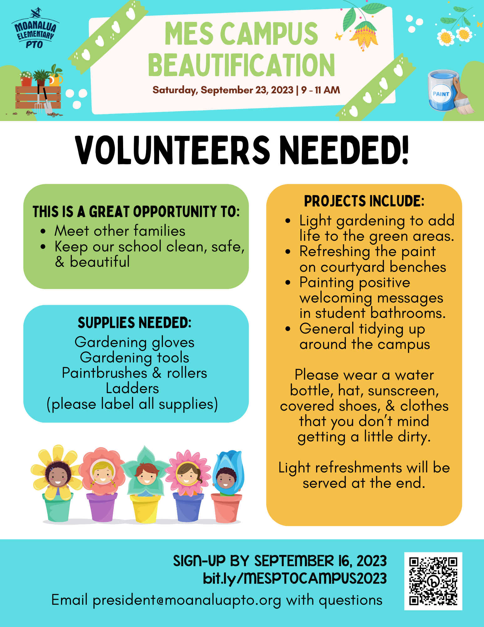 Campus Beautification – Moanalua Elementary School PTO