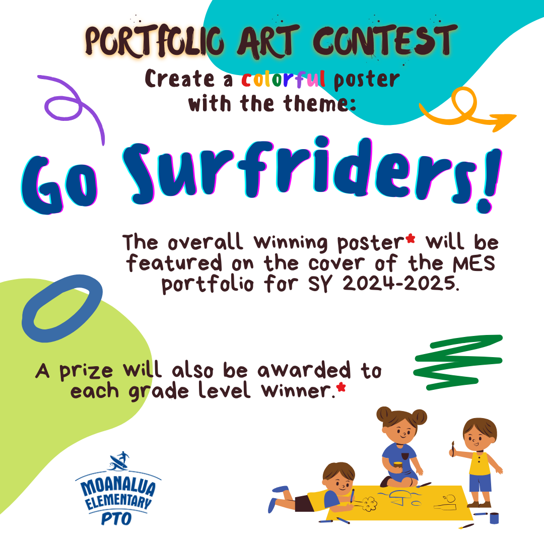 MES PTO PORTFOLIO ART CONTEST – Moanalua Elementary School PTO